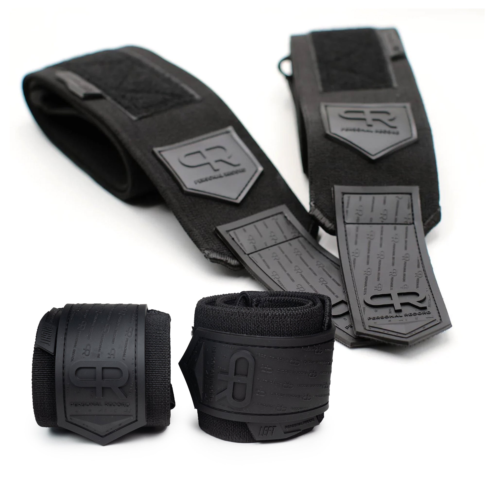 Wrap Bundle - All Black (Wrist & Elbow Wraps) – PR Lifestyle